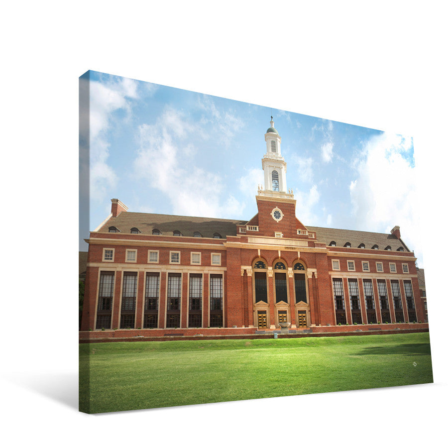 Oklahoma State Cowboys Edmon Low Library Canvas Print – Paulson Designs